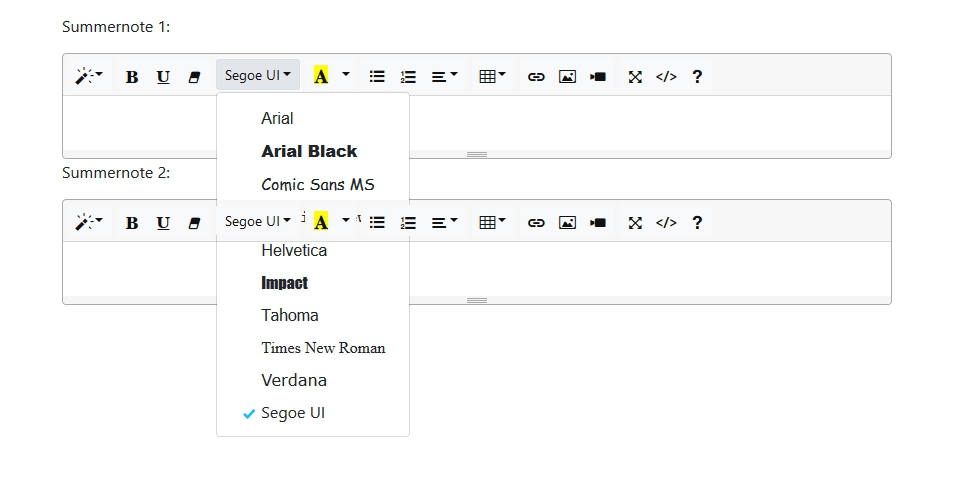 Toolbar dropdown z-index problem when using multiple instances · Issue #2845 · summernote ...