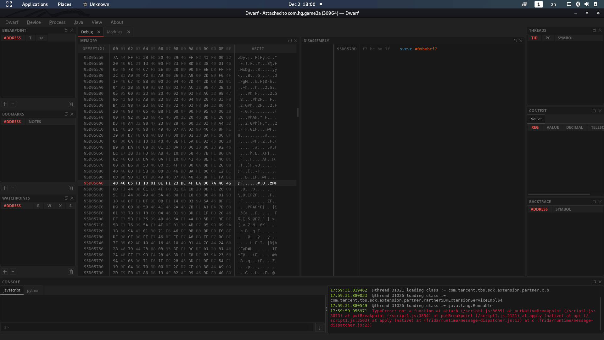 Error message is shown when adding breakpoint for export function at first time · Issue #88 ...