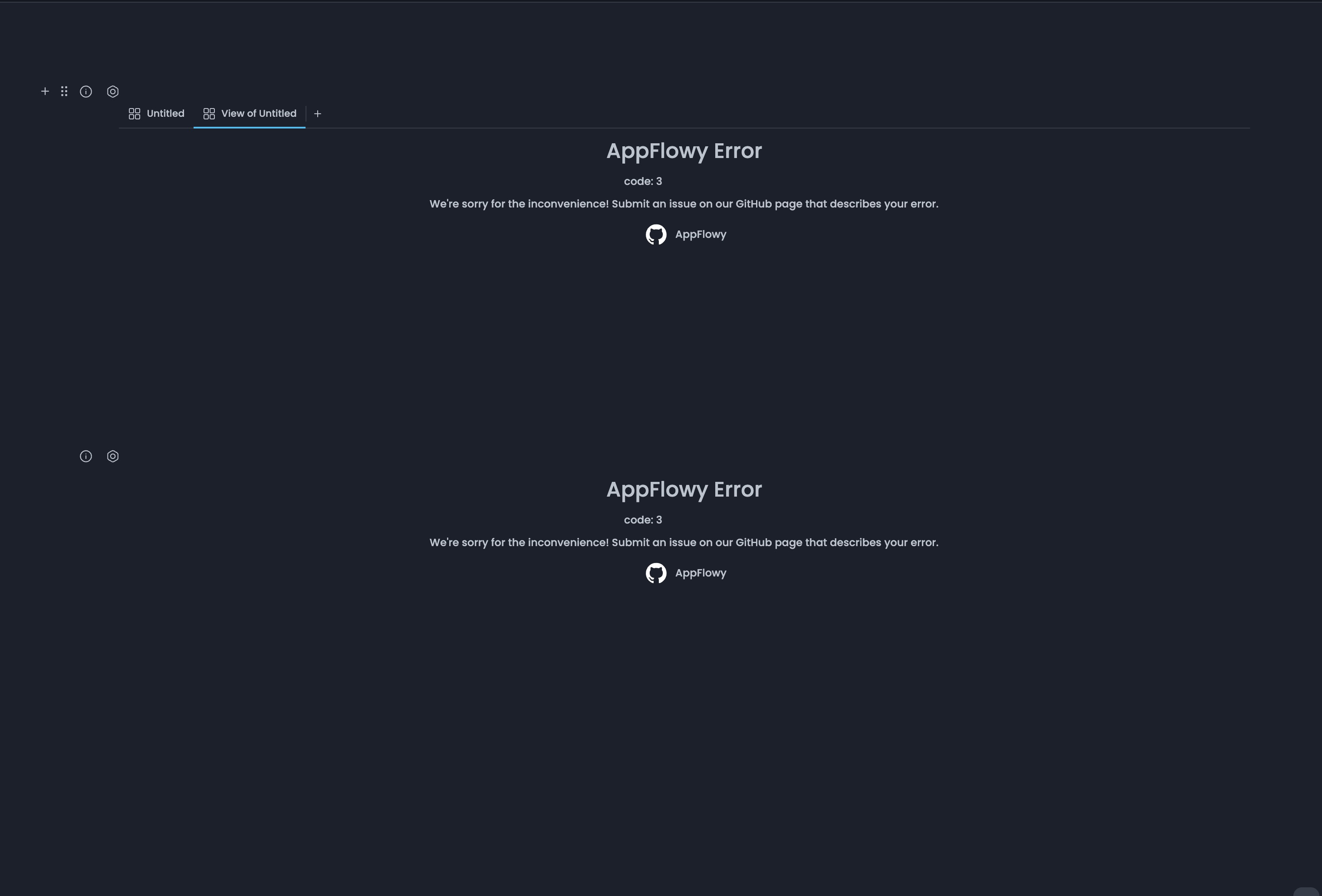 [Bug] Creating a referenced view of a database causes errors. · Issue #3224 · AppFlowy-IO ...