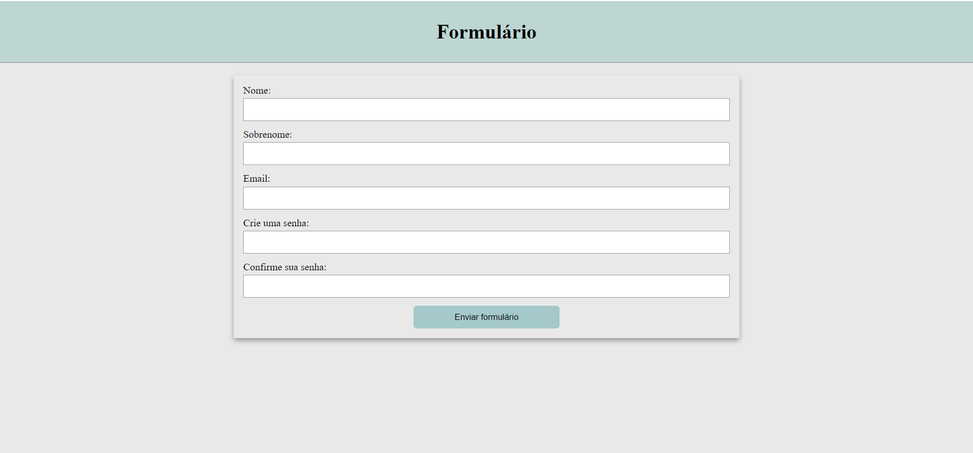 GitHub - Mari-Goncalves/Registration-form: Registration form created ...