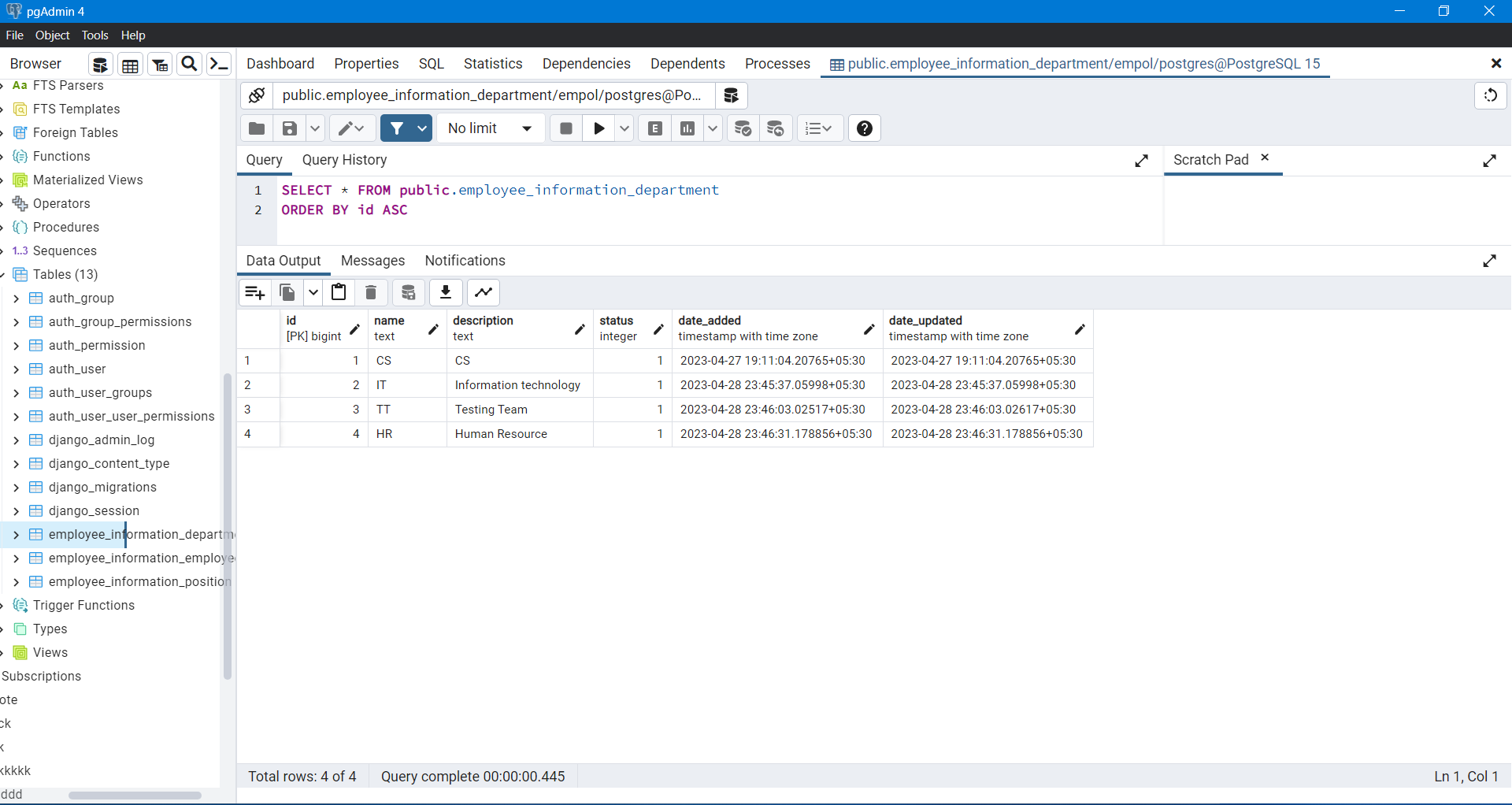 Github - Vickyparker50 Employee-data-management-system: Employee Data
