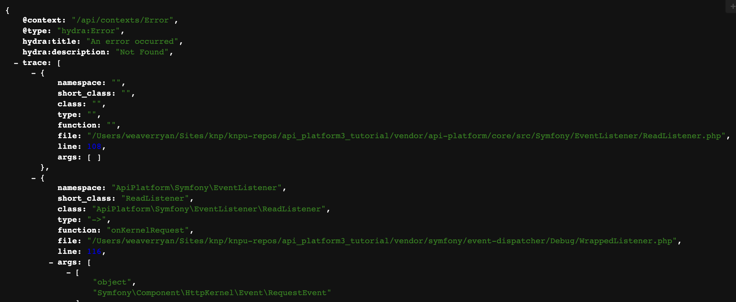 Main Branch Error Stacktraces Seem To Be Swallowed By Errorlistener · Issue 5720 · Api