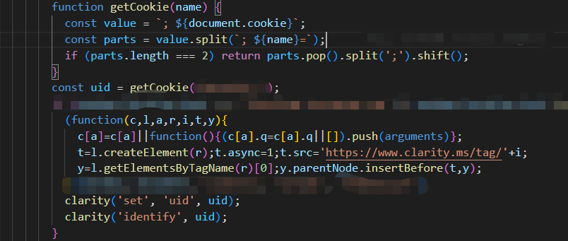 Custom Userid Not Working · Issue 280 · Microsoft Clarity · Github