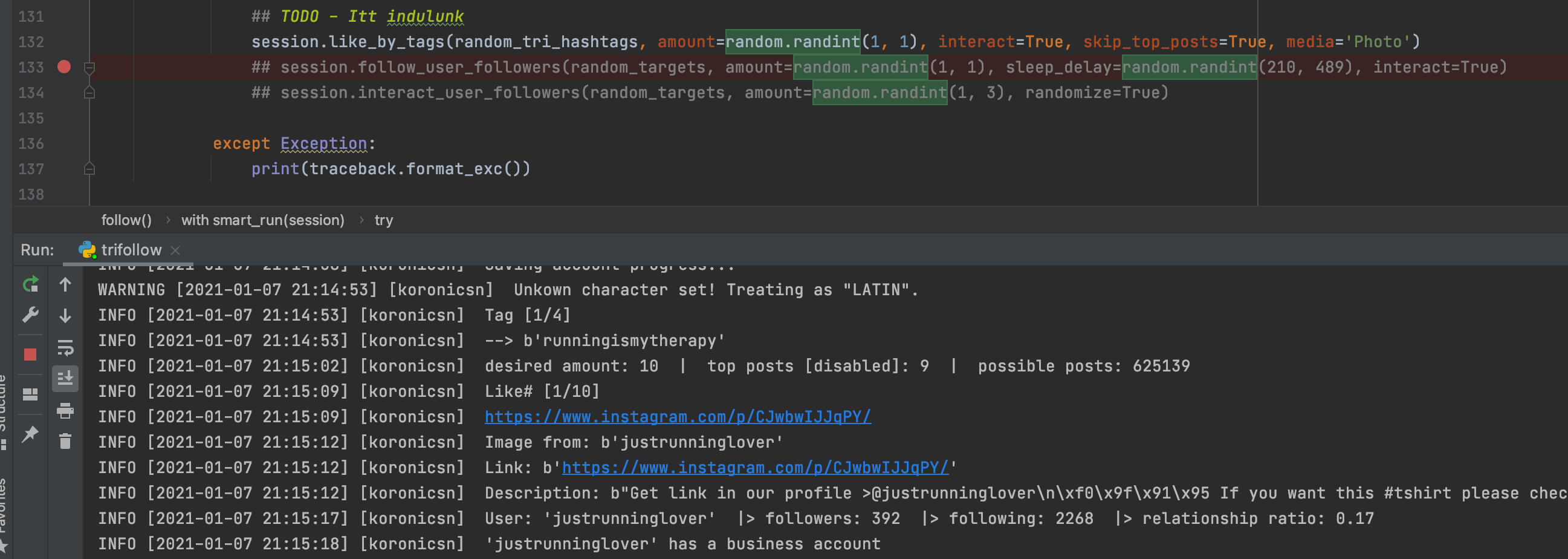 Confuse with desired amount in session.like_by_tags · Issue #6012 · InstaPy/InstaPy · GitHub