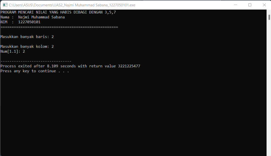 GitHub - Najmi16/Ujian-Akhir-Semester: Mata Kuliah : Dasar Pemrograman ...