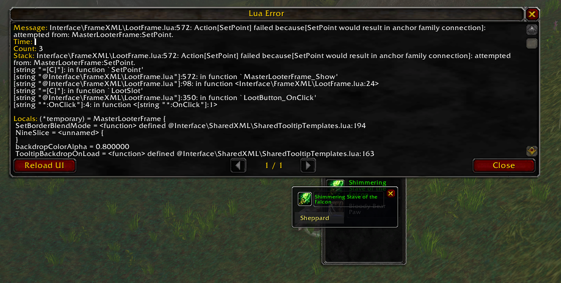 [Classic] Master Loot throws an error · Issue #262 · WowLegacyCore/HermesProxy · GitHub