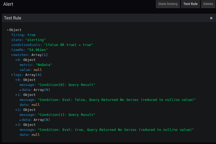 Alert for InfluxDB datasource has no data · Issue #18463 · grafana ...