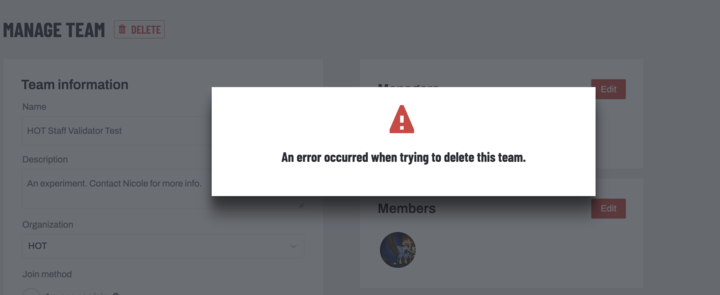 Team Delete Action Does Not Flag For Associated Projects · Issue 6071 · Hotosmtasking Manager
