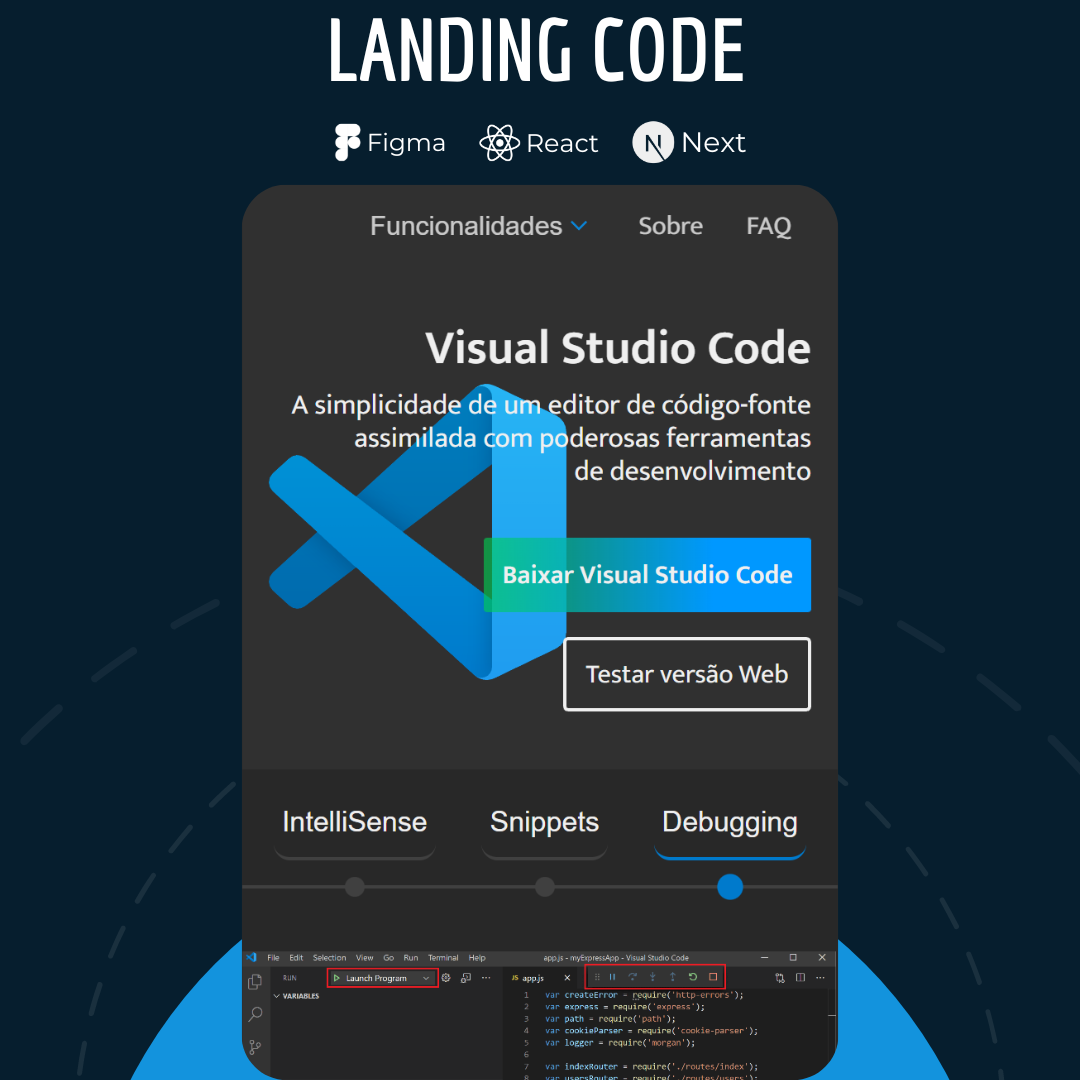 GitHub - juliu-cesar/VSCode-Landing-page