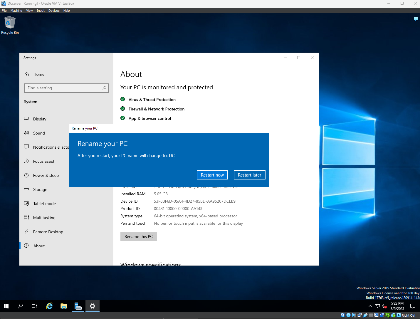 Github Jkim9367windows Active Directory And Networking Using Oracle Virtualbox I Created