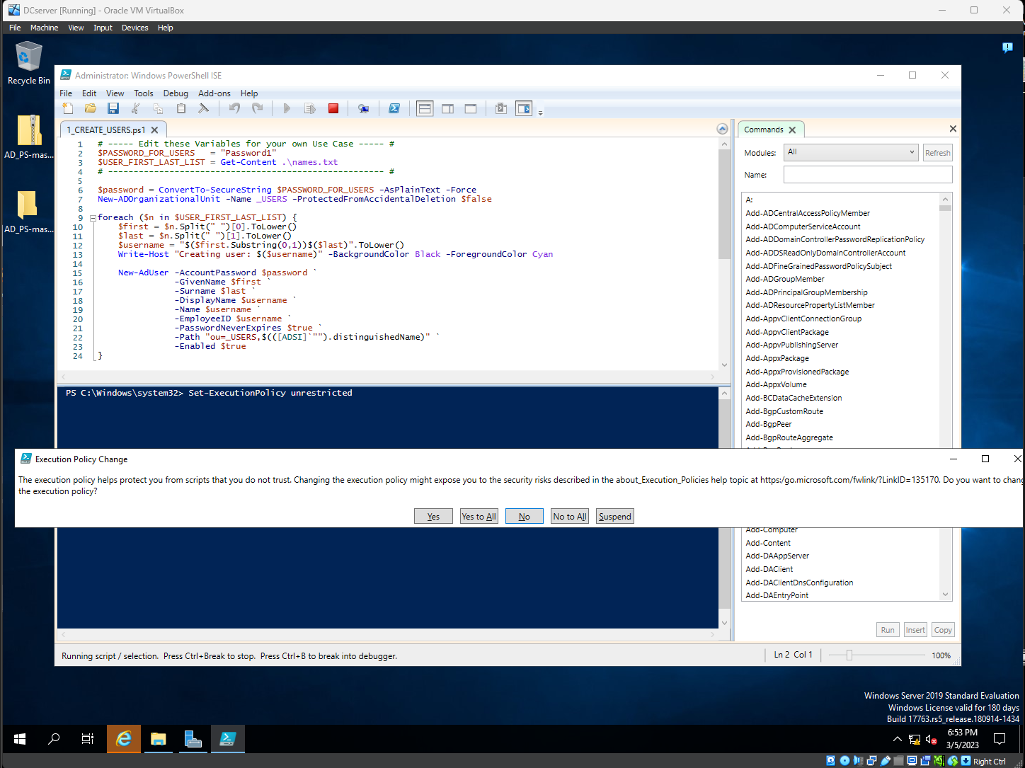 GitHub - jkim9367/Windows-Active-Directory-and-Networking: Using Oracle VirtualBox, I created ...