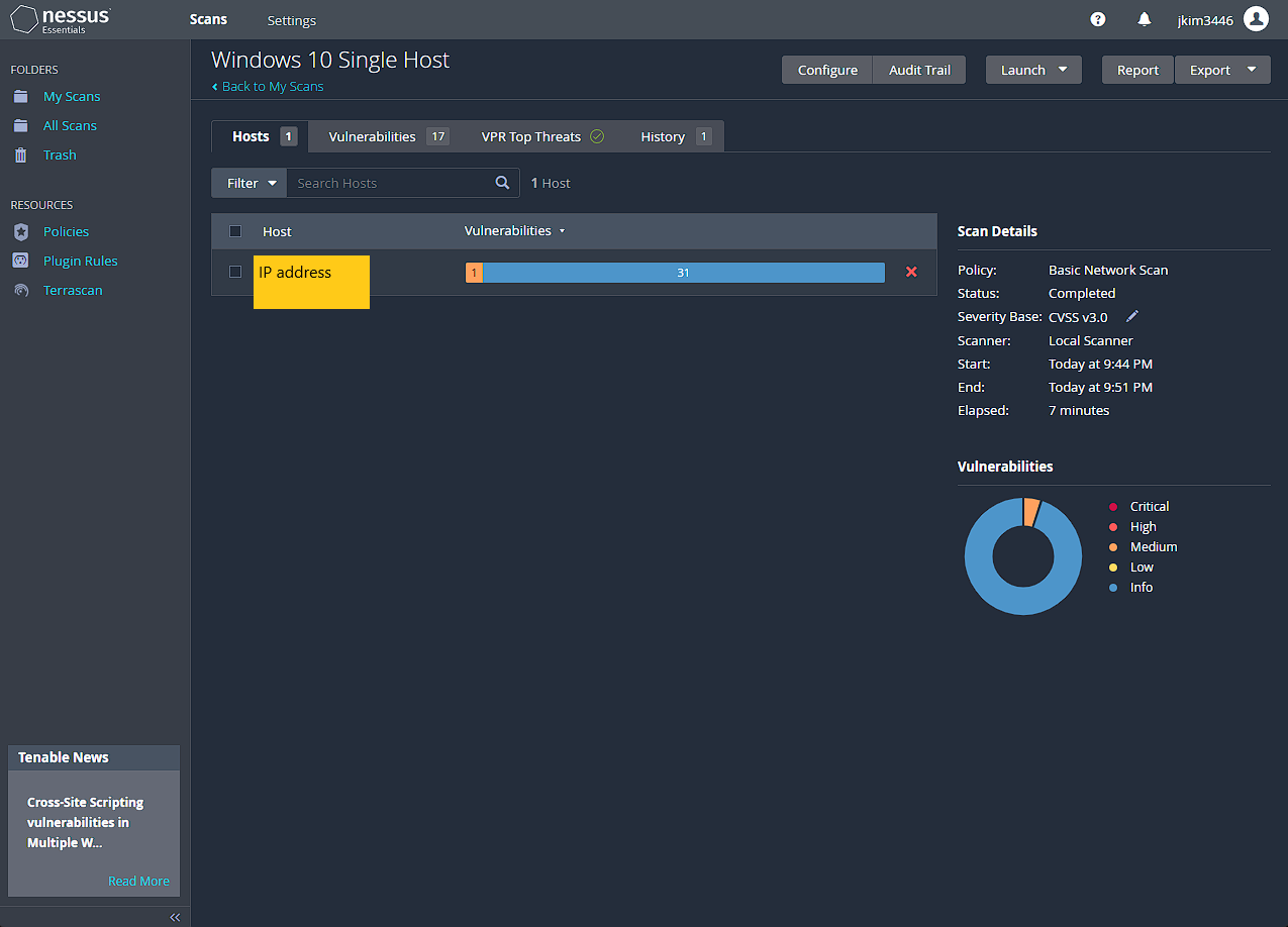 GitHub - jkim9367/Vulnerability-Management-with-Nessus: I conducted ...