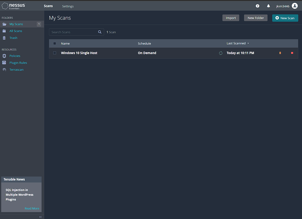 GitHub - jkim9367/Vulnerability-Management-with-Nessus: I conducted vulnerability assessment on ...
