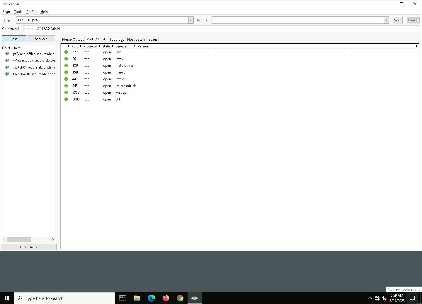 Github Jkim9367scan The Network With Zenmap In This Lab I Conducted Scan And Enumeration On