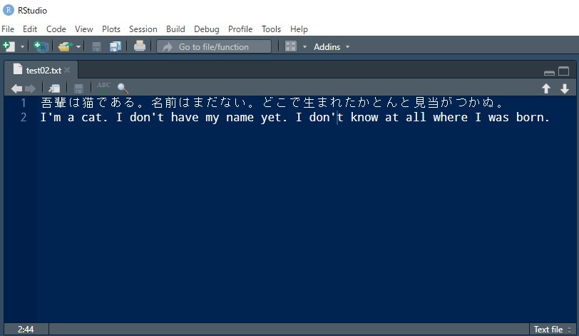 When using an electron version of Rstudio Desktop, the font of Japanese characters in Source ...