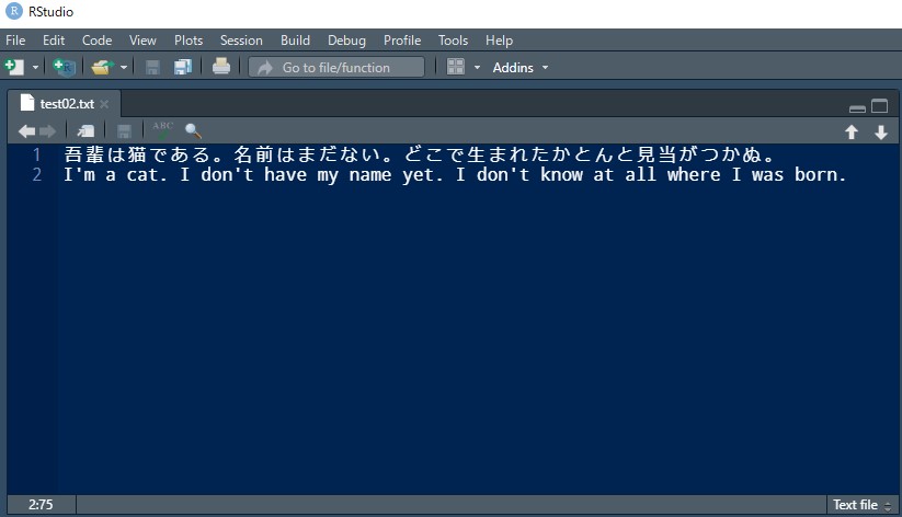 When using an electron version of Rstudio Desktop, the font of Japanese characters in Source ...