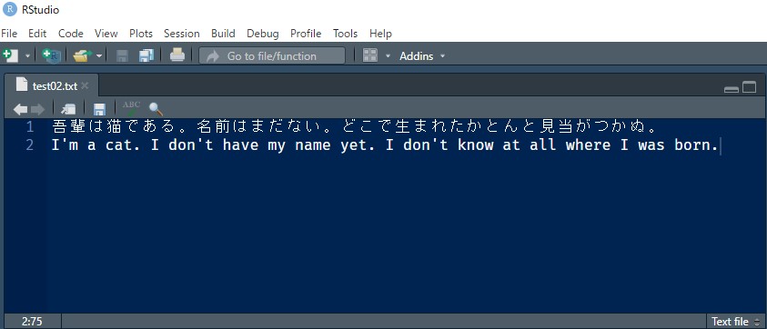 Source editor: the fallback font of Japanese characters in the Electron versions of Rstudio ...
