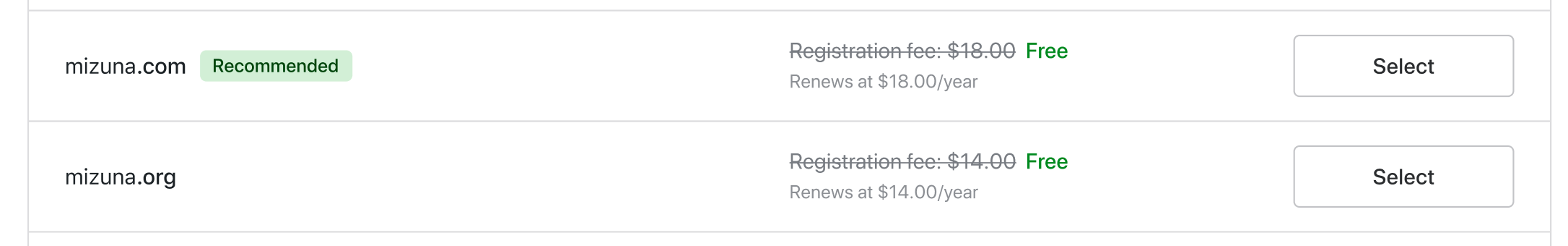 Domain Picker: "Renews at {renewal_price} / year" label · Issue #48662 · Automattic/wp-calypso ...