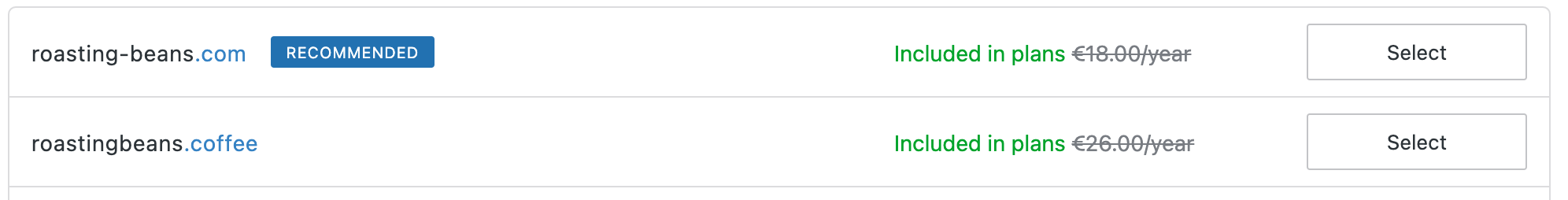 Domain Picker: "Renews at {renewal_price} / year" label · Issue #48662 · Automattic/wp-calypso ...