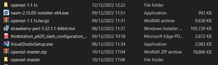 "NASM not found" :) · Issue #19933 · openssl/openssl · GitHub