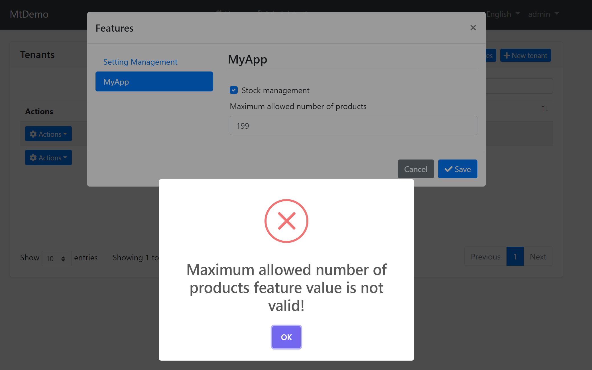 Bug on the feature management dialog · Issue #10301 · abpframework/abp · GitHub