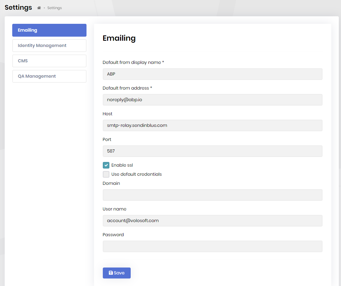 Sending Test Email In The Setting Page With Mvc And Blazor Ui · Issue 12578 · Abpframework Abp