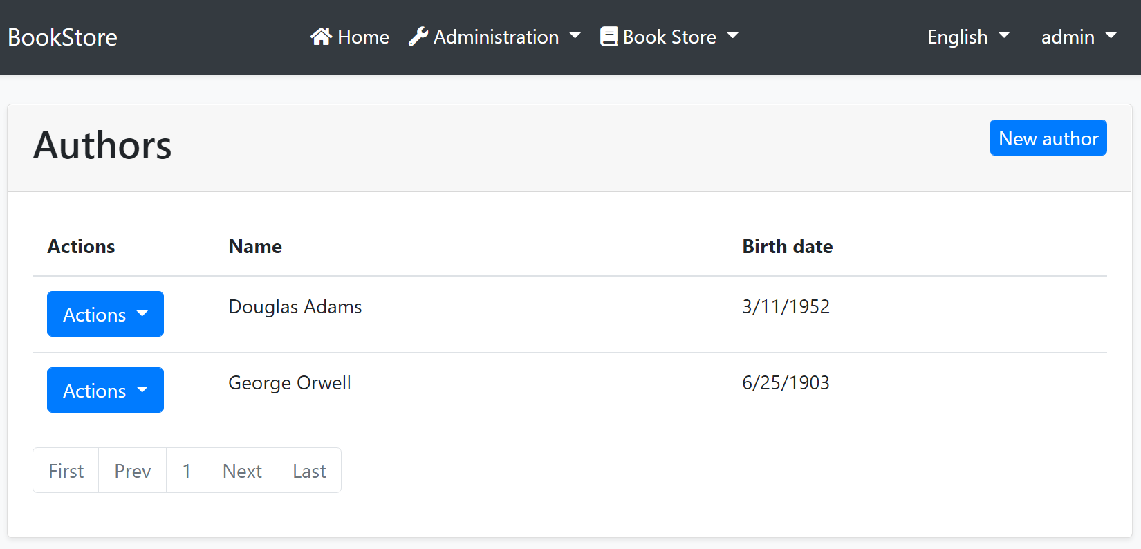 Blazor UI Basic Theme: Wrap pre-built module pages into a card for a better visual · Issue #6256 ...