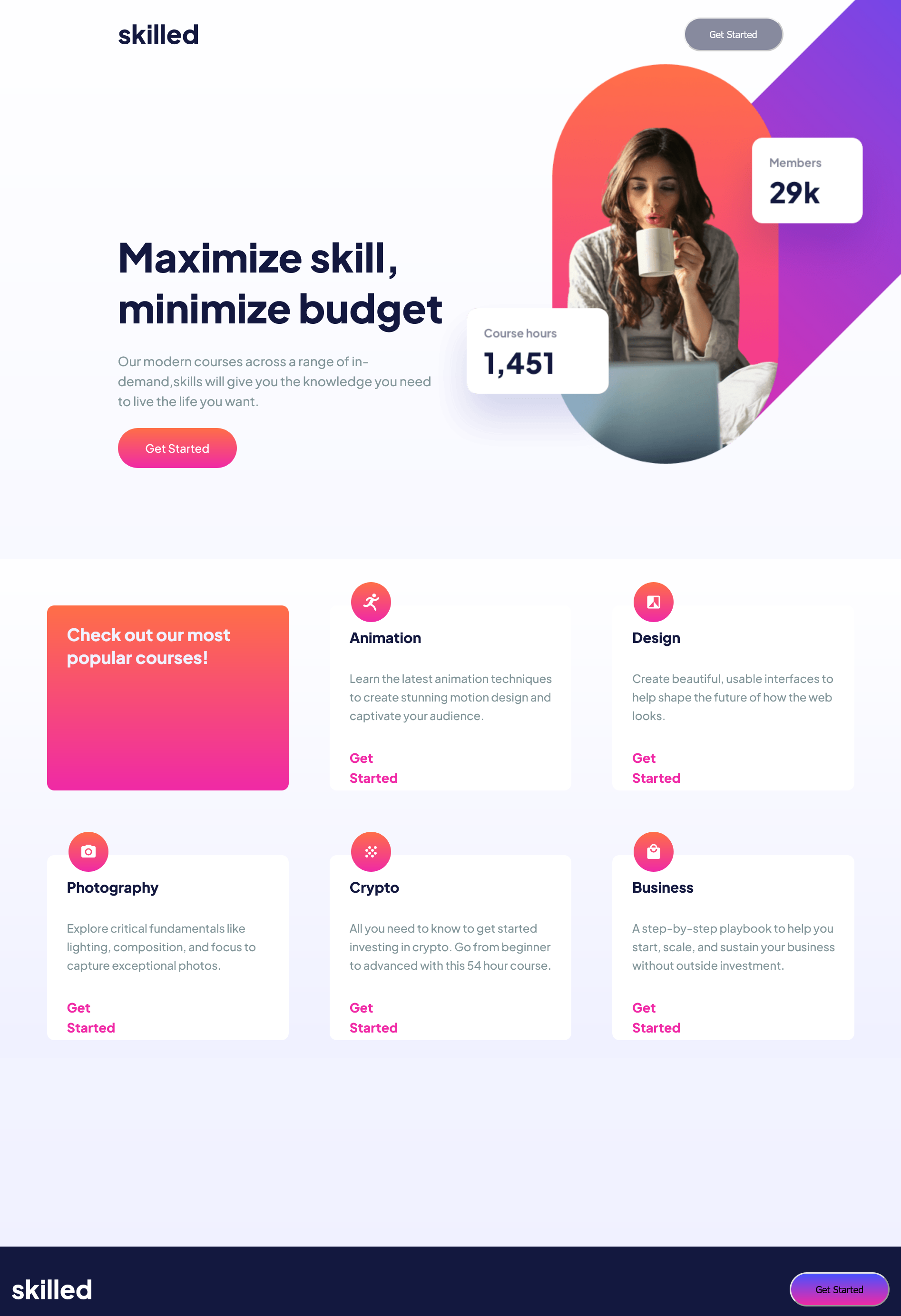 GitHub - Ana-Chala/skilled-e-learning-landing-page