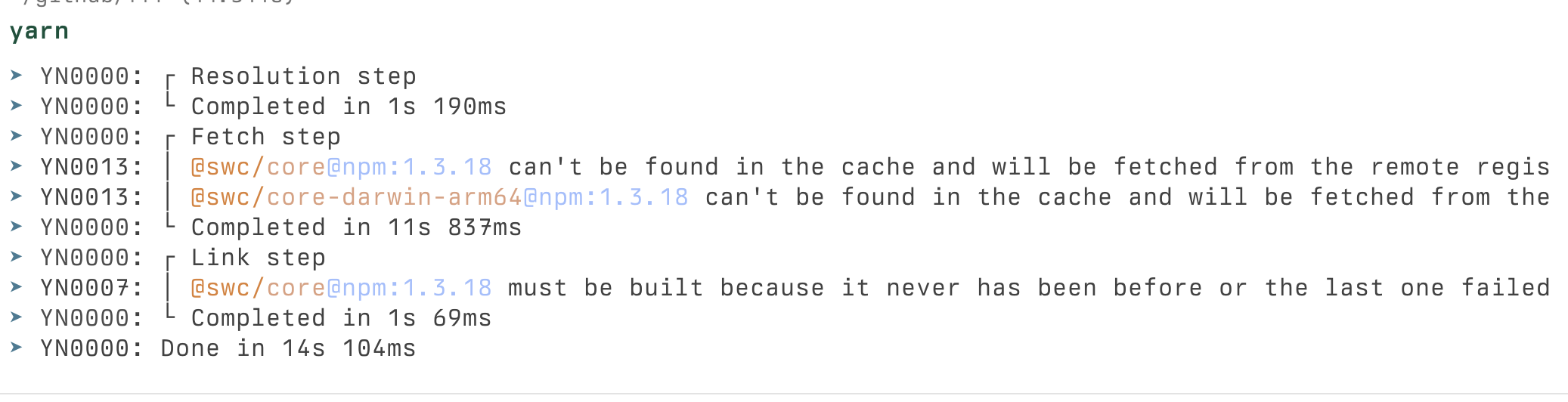 Error Tersernpmswccore Isnt Supported By Any Available Resolver 