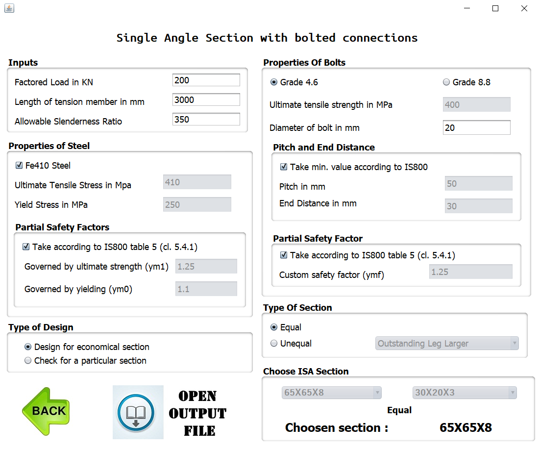 GitHub - shikari902/Design-of-Tension-Member-App: Designed and implemented a Java based GUI app ...