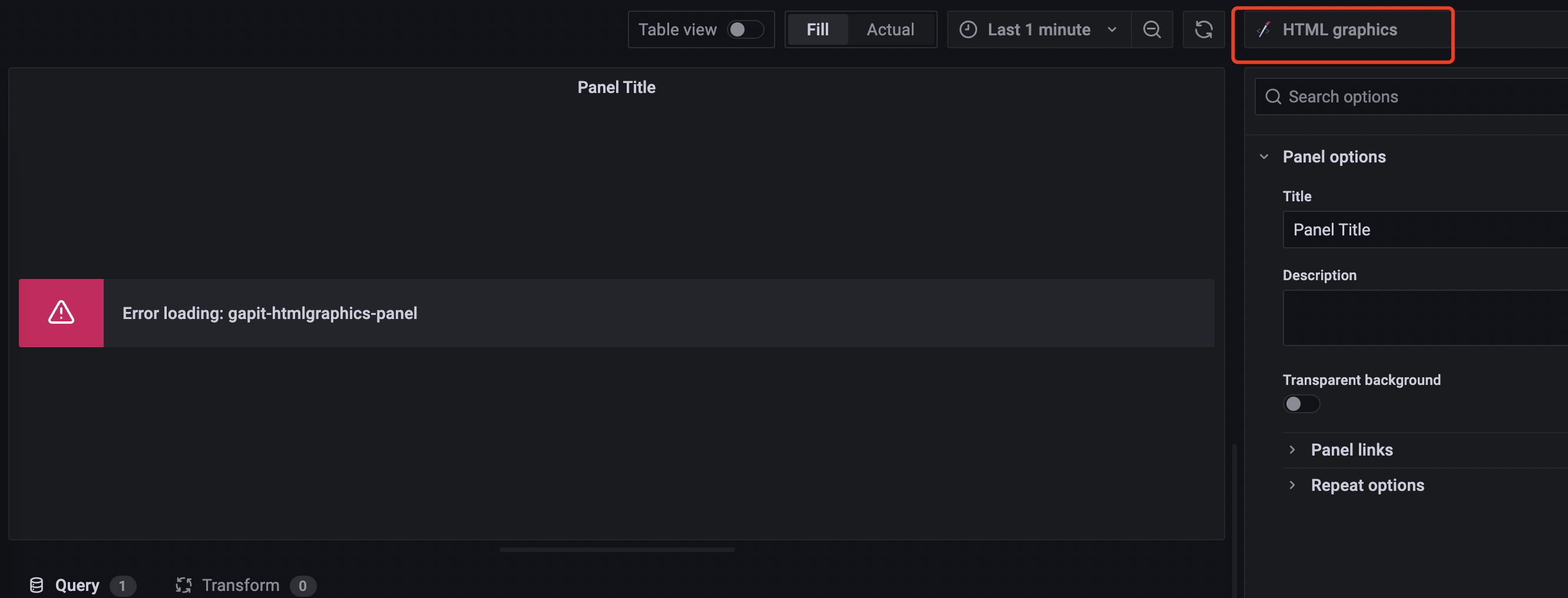 An exception is thrown immediately after selecting HTML graphics · Issue #78 · gapitio/gapit ...