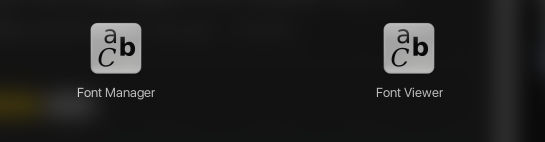 [Icon request] Font manager/Font viewer · Issue #2430 ...