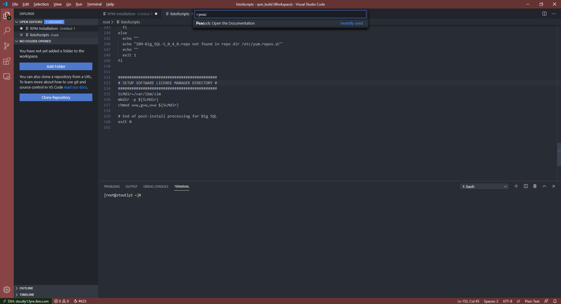 Not able to get Peacock working · Issue #374 · johnpapa/vscode-peacock · GitHub