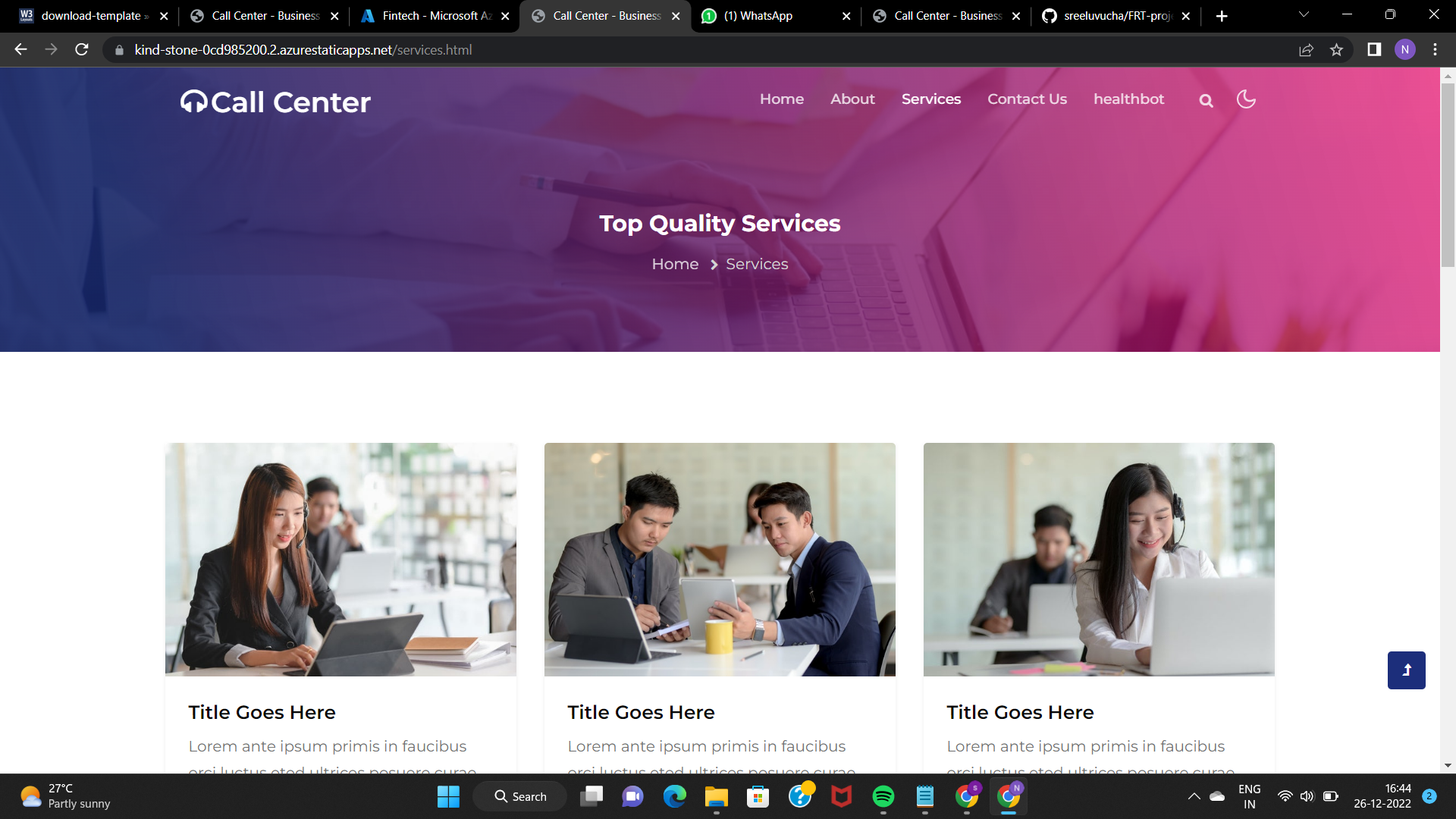 GitHub - vuchanavyasree/FRT-project