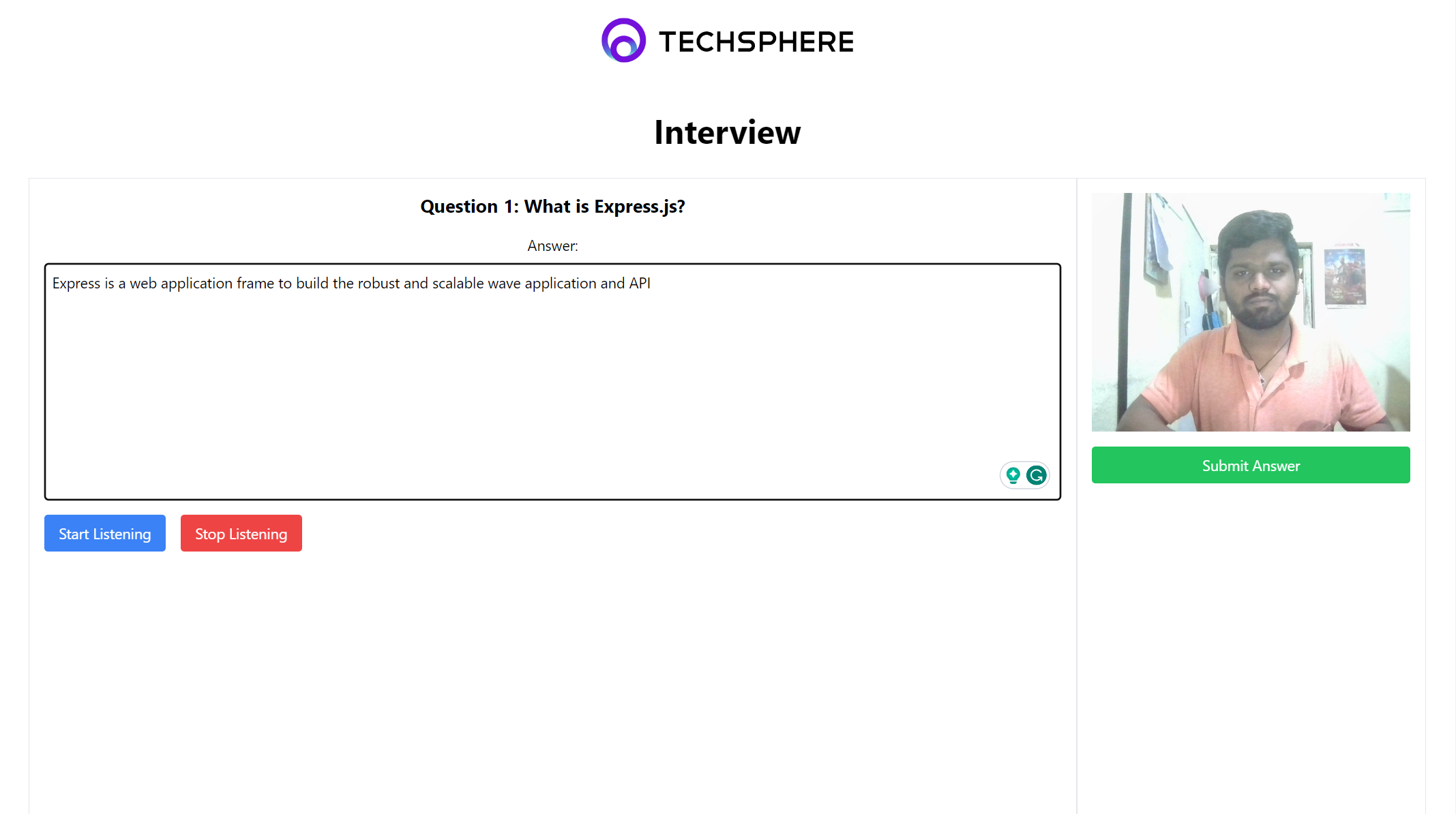 GitHub - rbhomale17/TechSphere: TechSphere's Interview Assessment System is a collaborative web ...