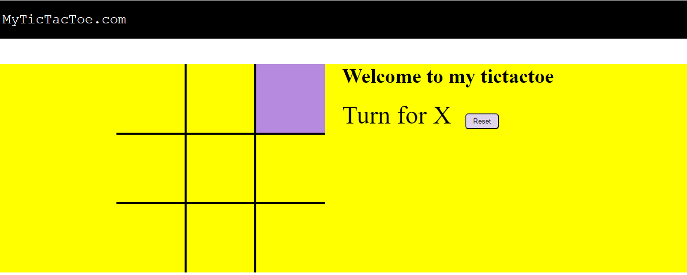 GitHub - arpitkhandelwal17/TicTacToe
