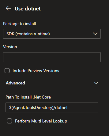 Use .NET Core task - UseDotNet@2 - useGlobalJson not supported (on-premises) · Issue #15446 ...