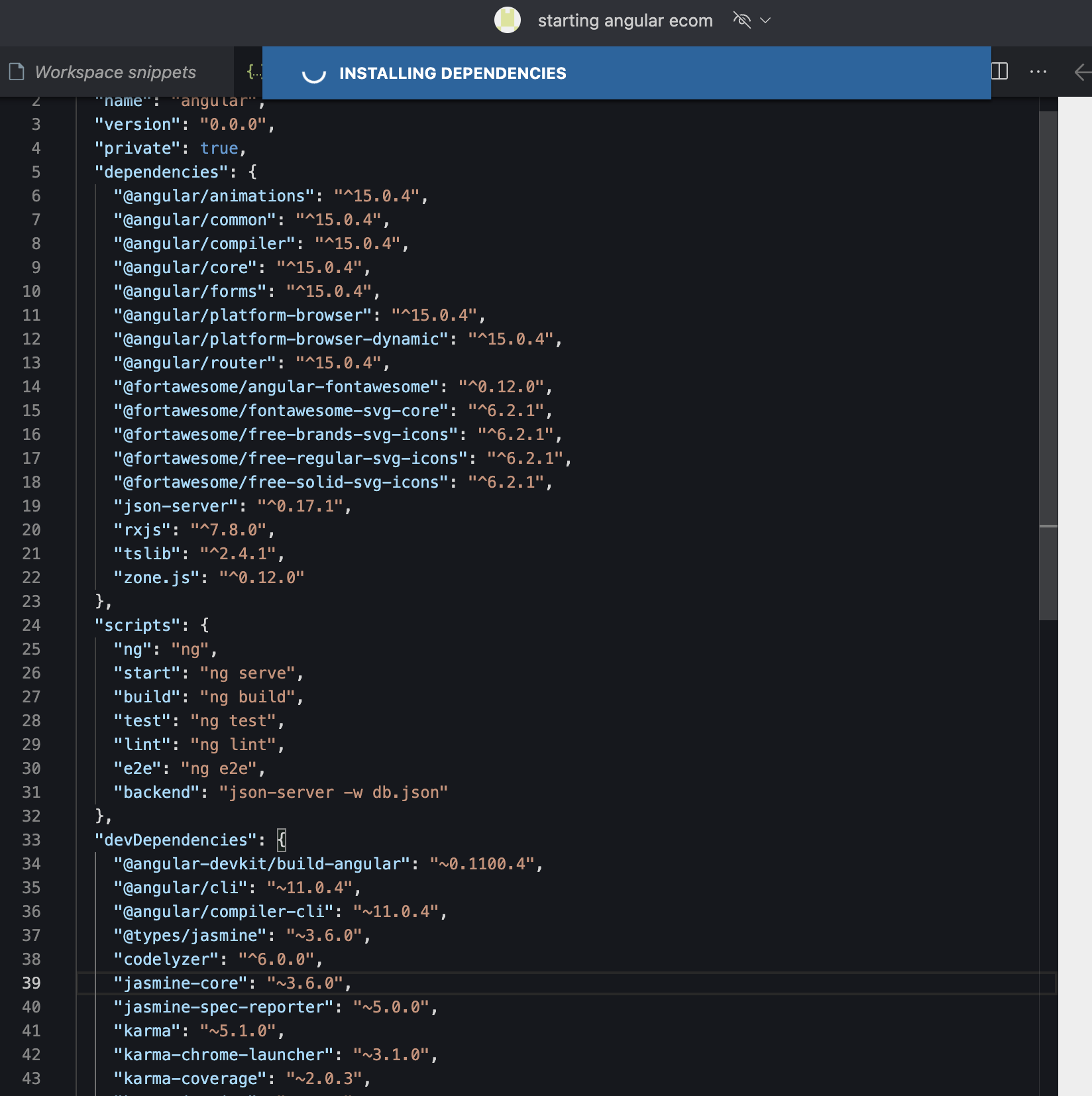 Installing Dependencies Since Yesterday · Issue 2259 · Stackblitzcore 0290