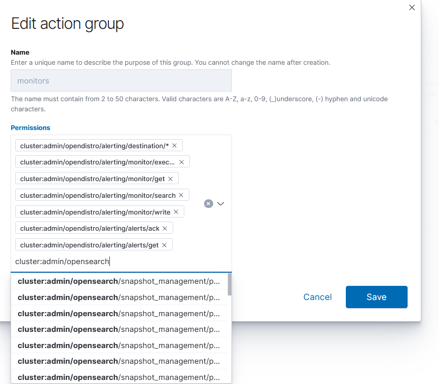 Opensearch Notifications Permission · Issue 5624 · Opensearch Project Opensearch · Github