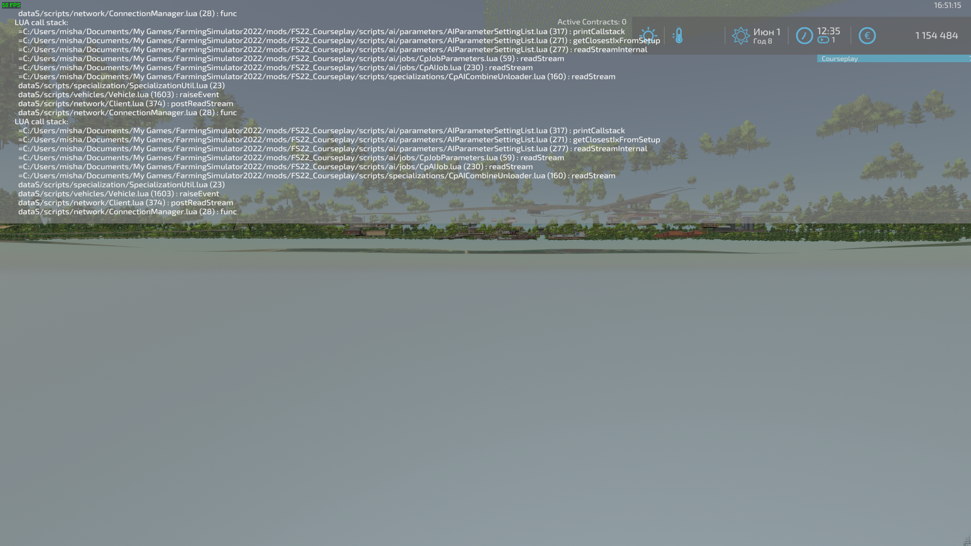 Bugsp Unable To Log In To The Server · Issue 2767 · Courseplay