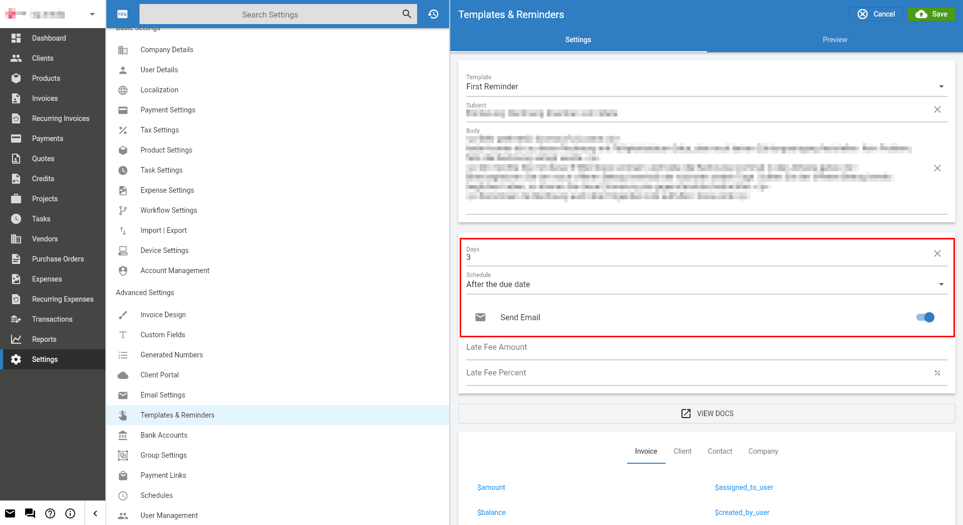 InvoiceNinja v5 not sending invoice reminders anymore · Issue #8665 · invoiceninja/invoiceninja ...