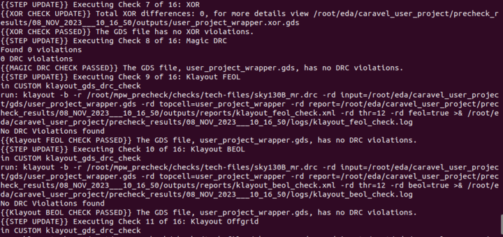 Magic DRC check reporting 0 errors in Openlane and MPW local precheck · Issue #2040 · The ...