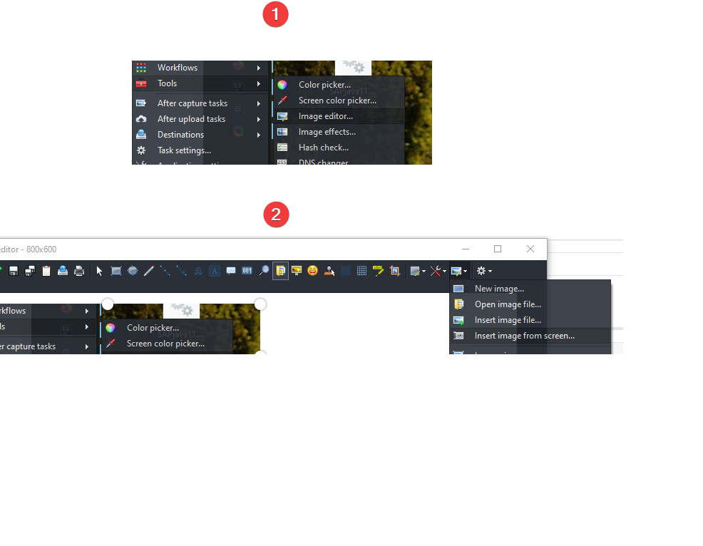 [Feature Request] multiple screenshots -> one image output · Issue #1052 · ShareX/ShareX · GitHub