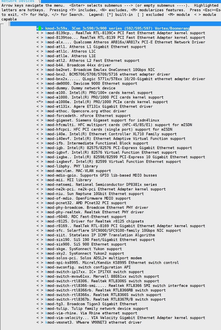 编译的时候network device一个硬件都不选，为什么编译出来的op在虚拟机上也可以正常运行 · Issue #4151 · coolsnowwolf/lede · GitHub