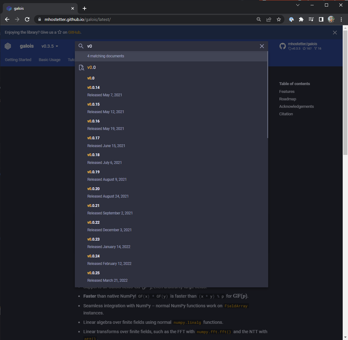 Search missing results · Issue #262 · jbms/sphinx-immaterial · GitHub
