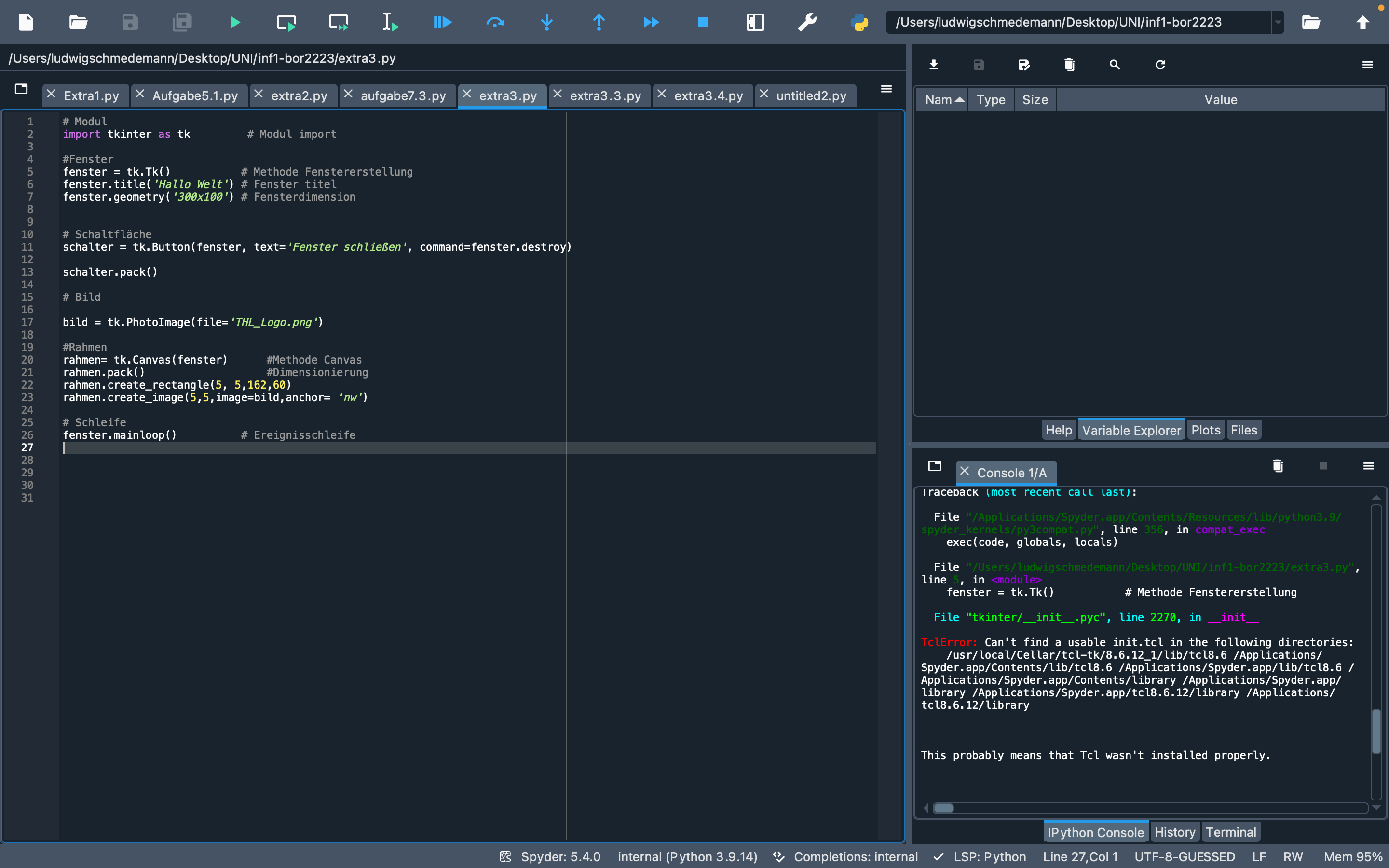 Can T Find A Usable Init Tcl · Issue 20232 · Spyder Ide Spyder · Github