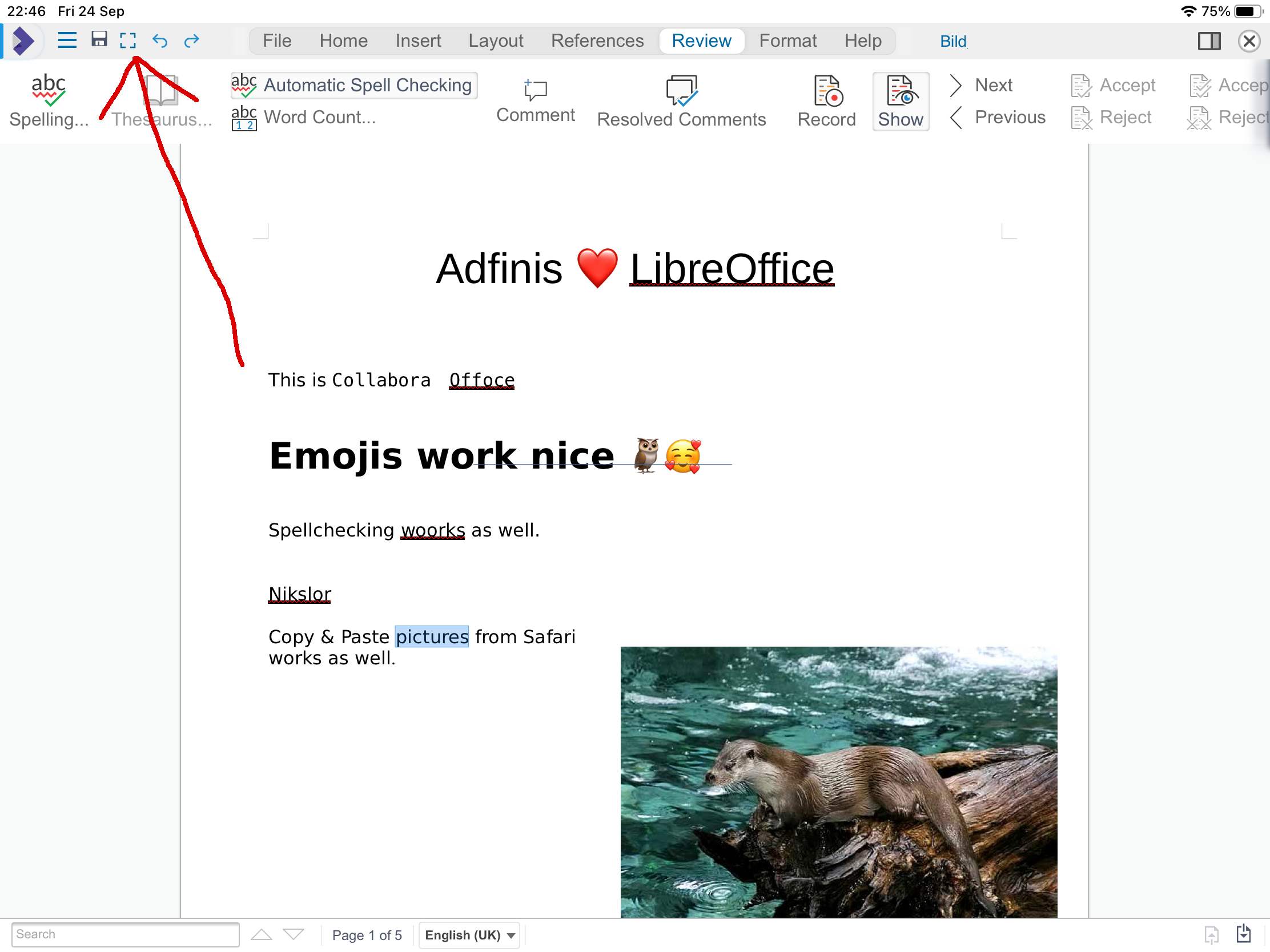 iOS App: Fullscreen button has no effect · Issue #3294 · CollaboraOnline/online · GitHub