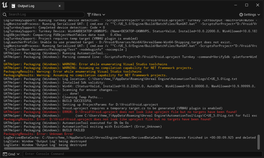 UE5 Packaging issue · Issue #234 · ruyo/VRM4U · GitHub
