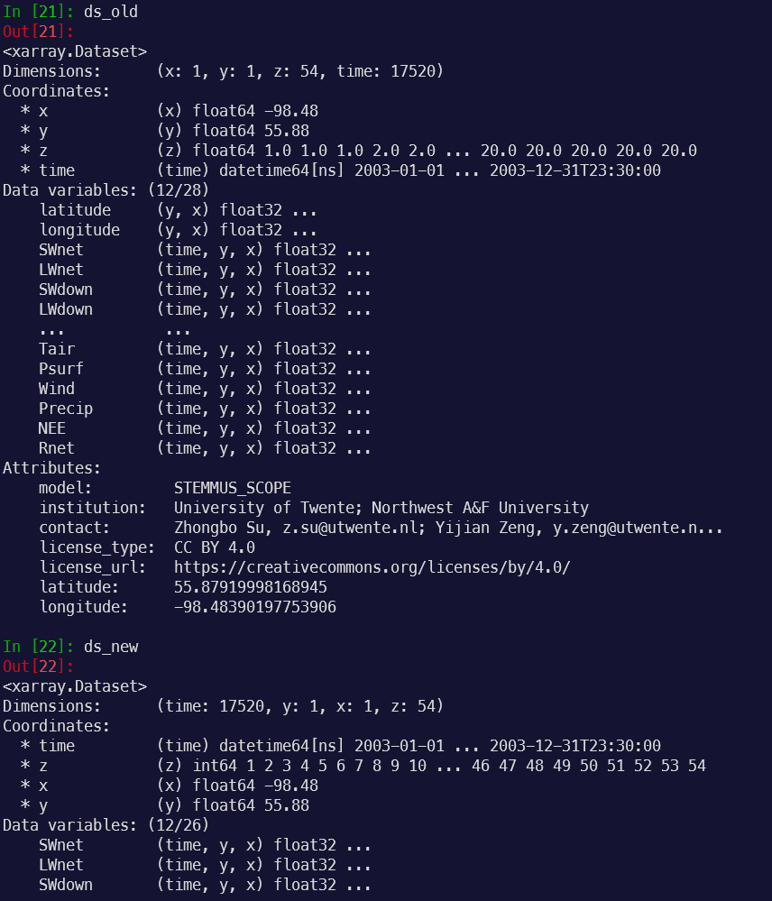 The netCDF files can't be read by modelevaluation website. · Issue #74 · EcoExtreML/STEMMUS ...