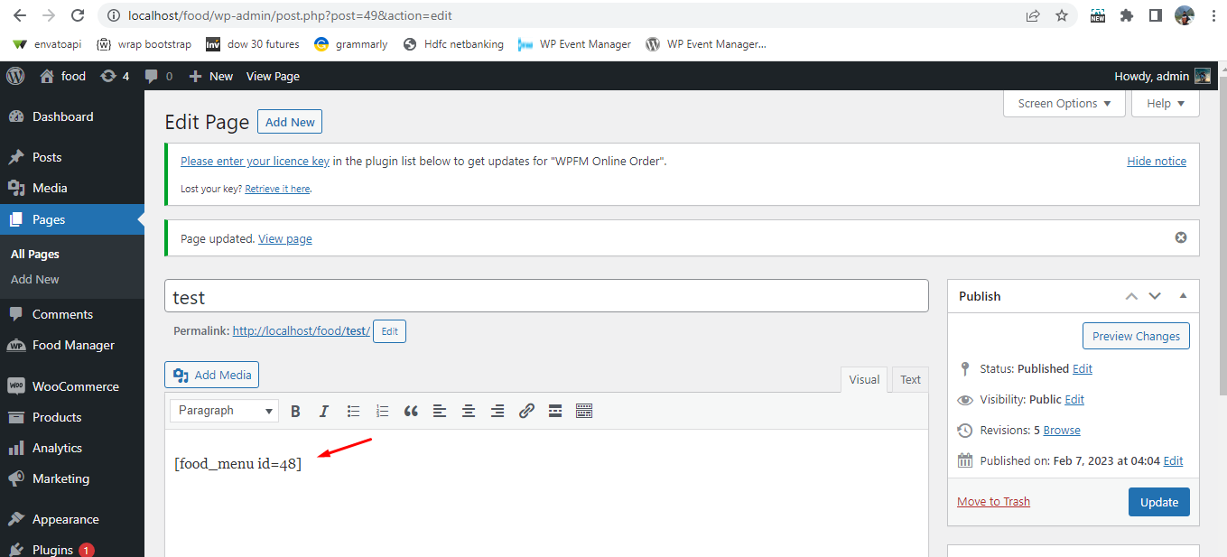 How to use or publish the menu on front side? · Issue #281 ...